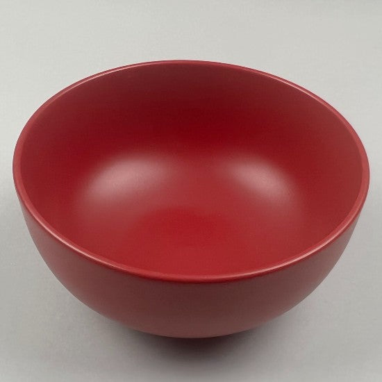 Matte Intense Red Large Ramen Serving Bowl, 7.5" dia., 44 oz